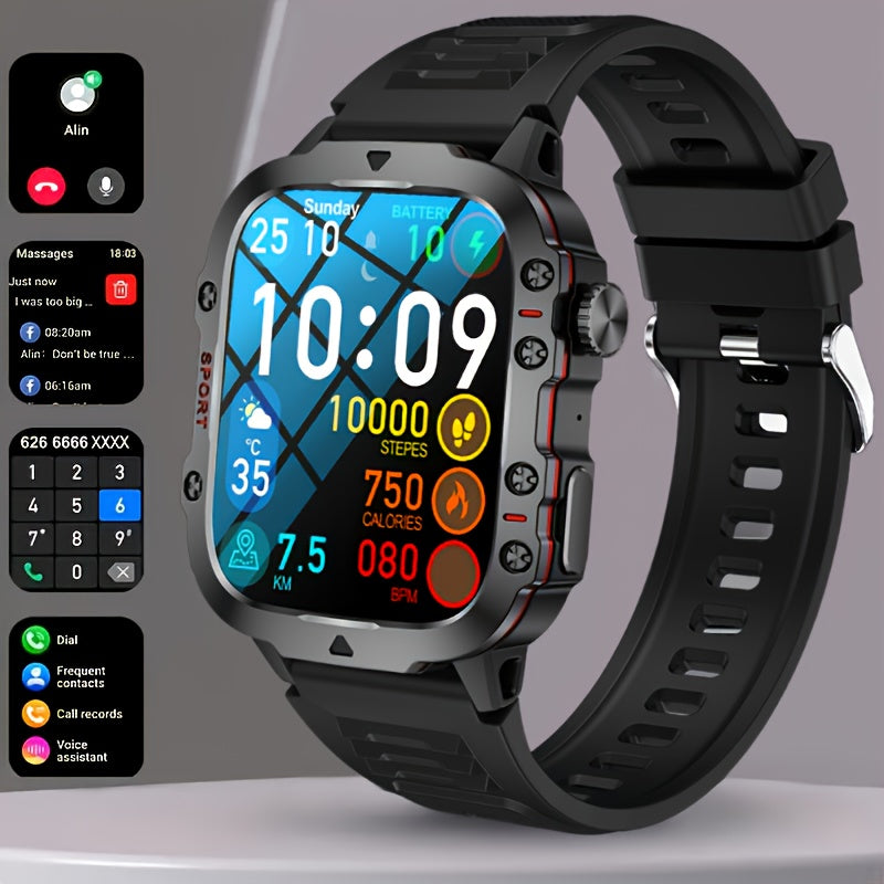 Men's Smart Watch with AI Voice & 100+ Sports Modes – SkgWatches